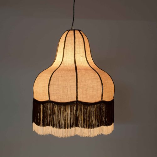 Keys to illuminate with raffia fabric - Blog Luzvintage